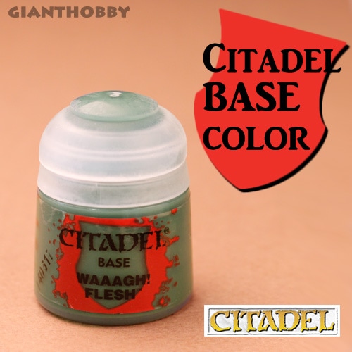 【シタデル/ベースカラー】 グァーグ・フレッシュ／Waaagh! Flesh | 塗料,シタデルカラー/Citadel color,シタデル ...
