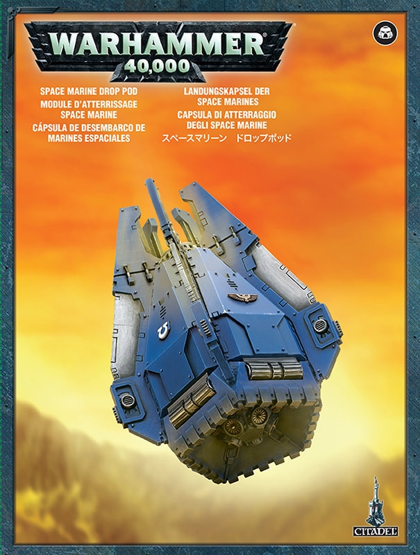 【お取り寄せ商品】【WH40k】ドロップポッド / Drop Pod | ウォーハンマー40,000,スペースマリーン/Space ...