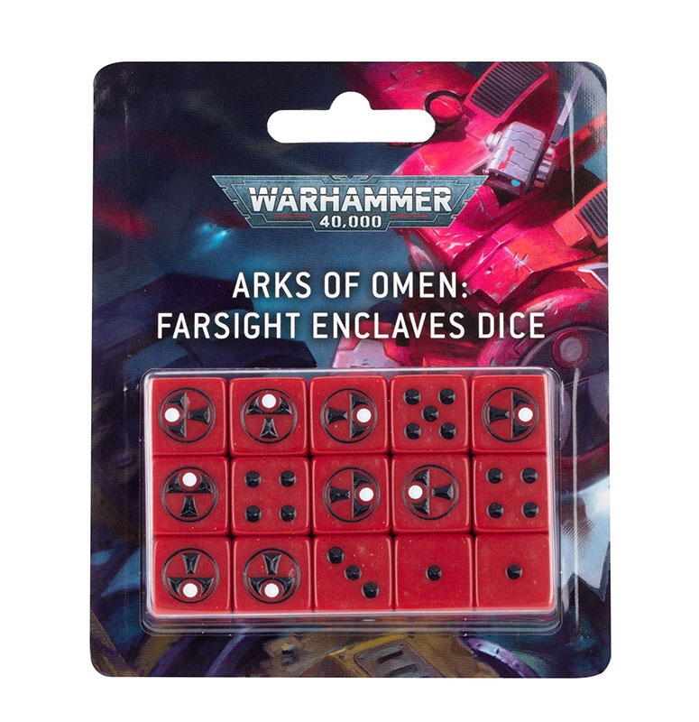 【WH40k】アーク・オヴ・オーメン：ファーサイト・エンクレイヴ・ダイス / ARKS OF OMEN: FARSIGHT ENCLAVES ...