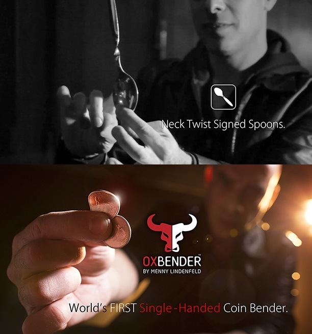 OX Bender (ギミック＆オンライン解説&1セント硬貨) by Menny Lindenfeld （超能力系,念力・念動） | 手品 ...