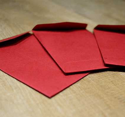 Decipher - Red (簡単で早いピーク封筒) by Manoj Kaushal （超能力系,透視・読心術） | 手品グッズ専門 ...