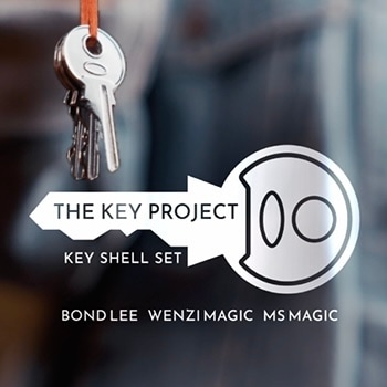 Key Shell Set（鍵型シェルセット）by Bond Lee, Wenzi, & MS Magic （日用品マジック,その他） | 手品グッズ専門「マジックショップGIN」