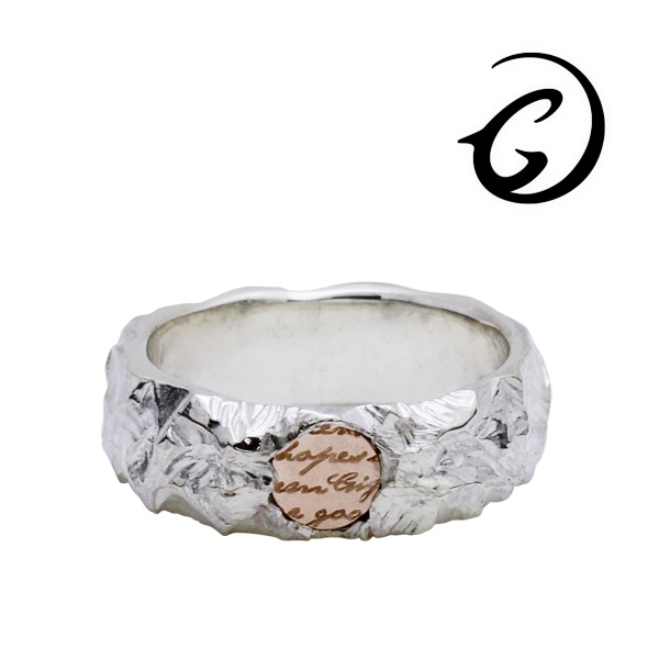 GIGOR ジゴロウ シルバー ベラルドリングS 7号～25号 シルバー925 K10 10金 ピンクゴールド ブランド シルバーリング アラベスク レリーフ|大人のための上質なシルバー ...