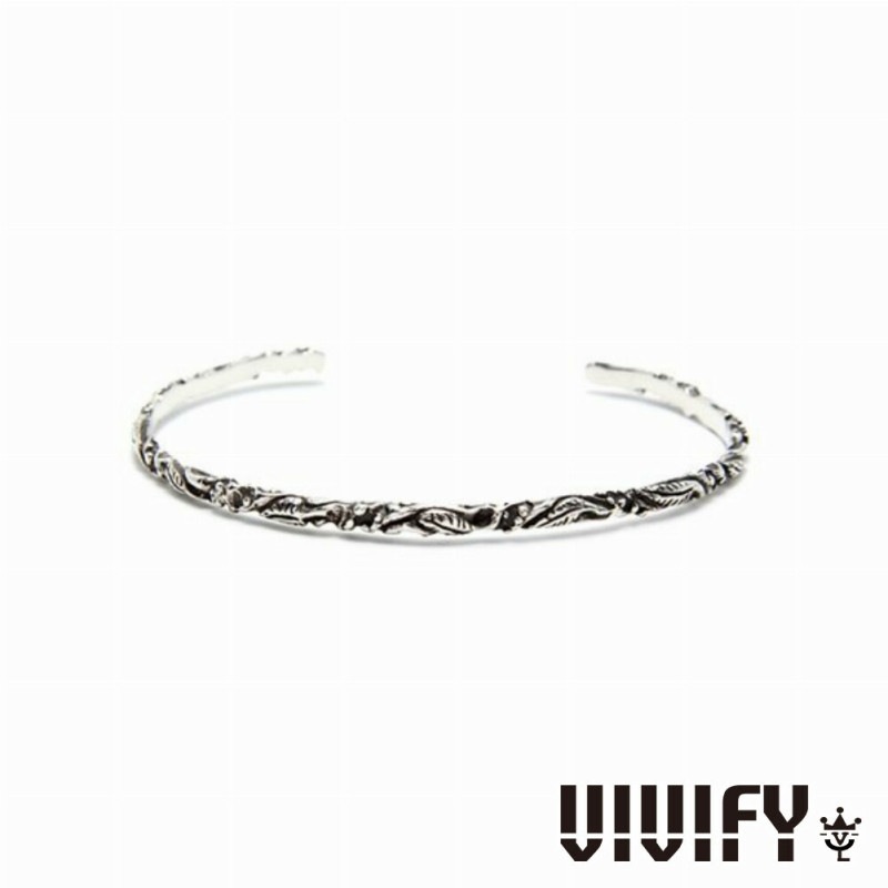 VIVIFY ビビファイ アクセサリー ブレスレット バングル シルバー Ivied Bangle|大人のための上質なシルバーアクセサリー通販｜新宿銀の蔵