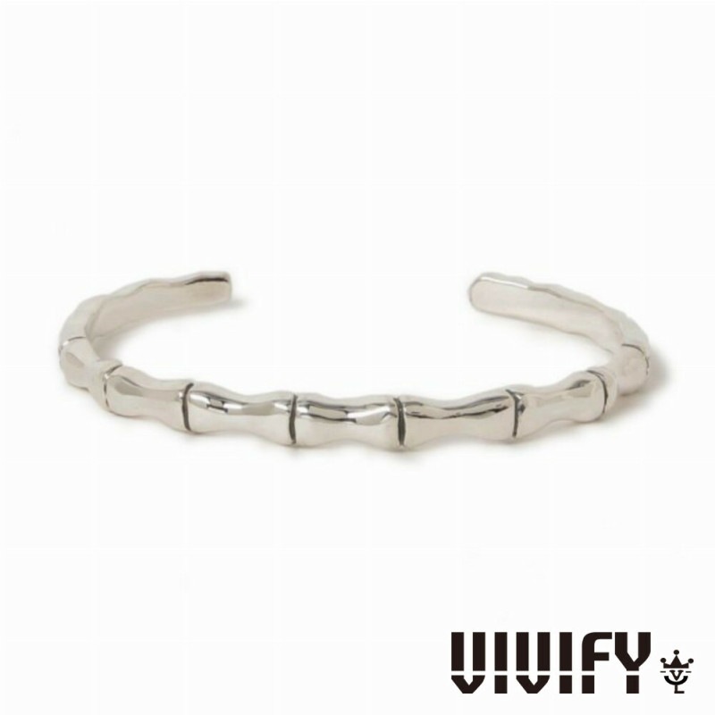 VIVIFY ビビファイ アクセサリー ブレスレット バングル シルバー Bamboo Bangle|大人のための上質なシルバーアクセサリー通販｜新宿銀の蔵
