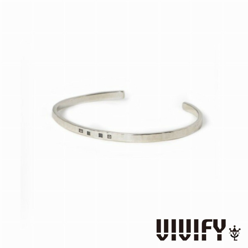 VIVIFY ビビファイ アクセサリー ブレスレット バングル シルバー Hallmarks Bangle|大人のための上質なシルバーアクセサリー通販｜新宿銀の蔵