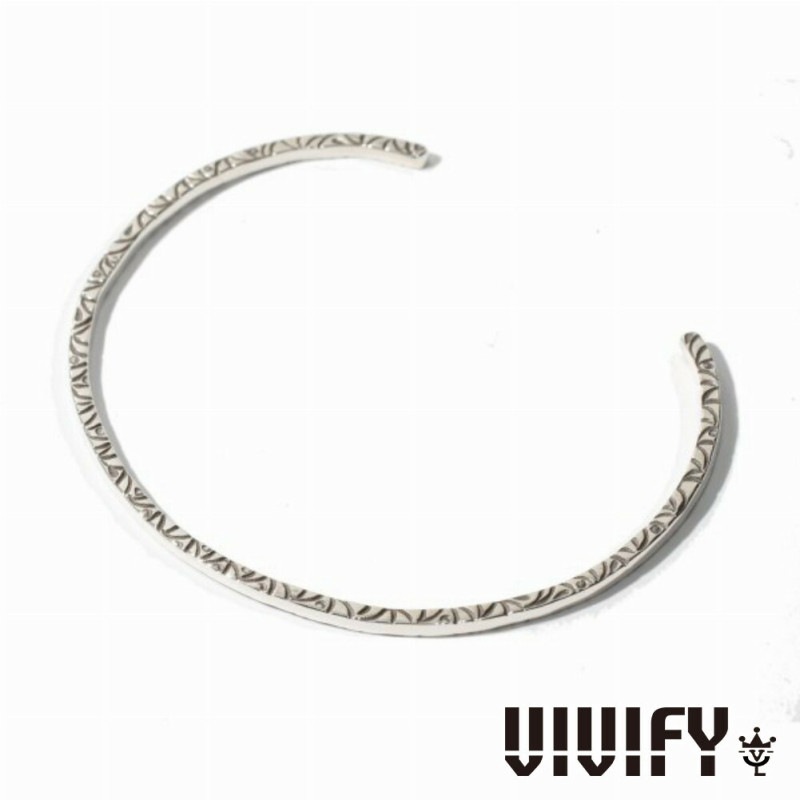 VIVIFY ビビファイ アクセサリー ブレスレット バングル シルバー サイドアラベスク Bangle|大人のための上質なシルバーアクセサリー通販｜新宿銀の蔵