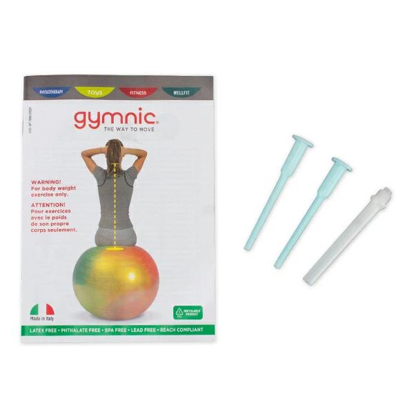 【訳あり】 バランスボール ギムニク Gymnic 55cm フィットボール 55 アンチバースト 95.05 パールホワイト Fit-Ball 55 BRQ ヨガ 体幹 トレーニング あす楽 ...