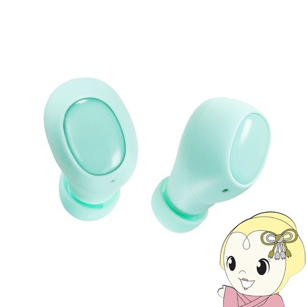 完全ワイヤレスイヤホン アクセス B-niko ビーニコ AH-TWS03 グリーン【送料別】 | オーディオ機器,ヘッドホン/イヤホン,インナーイヤー型,その他メーカー | | ぎおん WEB本店