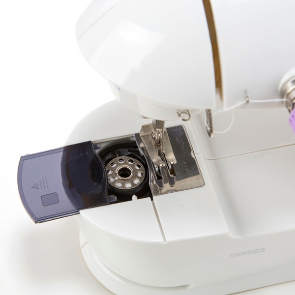 ベルソス ミニ電動ミシン フットペダル付き 家庭用 コンパクト シンプル機能 小型軽量ラベンダー VS-H009-LA【送料無料(北海道・沖縄・離島除く)】 | 家事家電,ミシン ...