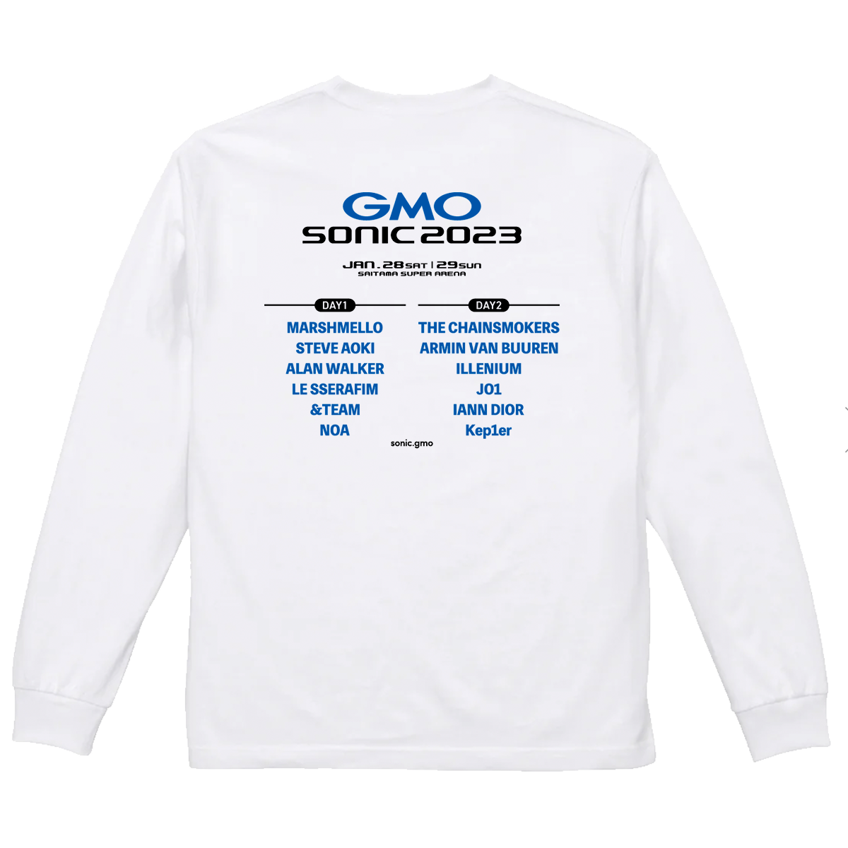 Chain Graphic Long T-shirts WHITE | すべての商品 | GMO sonic