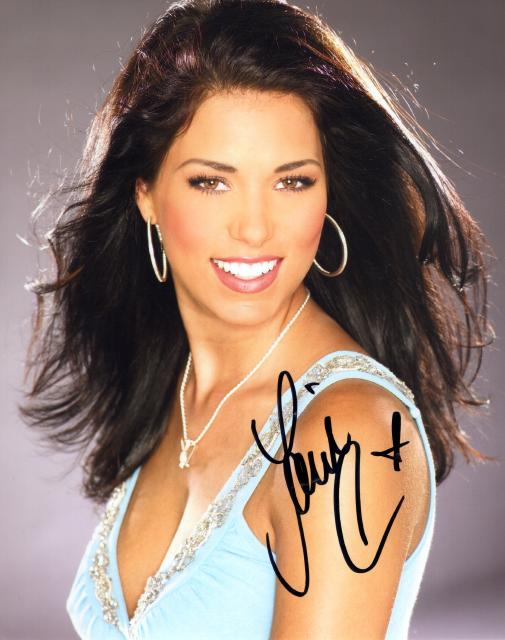 ジャニーヌ・ハベック直筆サイン入り写真 PLAYBOYプレイメイト2004年2月 UACCRD永久保証