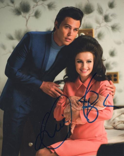 『エルヴィス』キャストby2名直筆サイン入り写真 Elvis UACCRD永久保証
