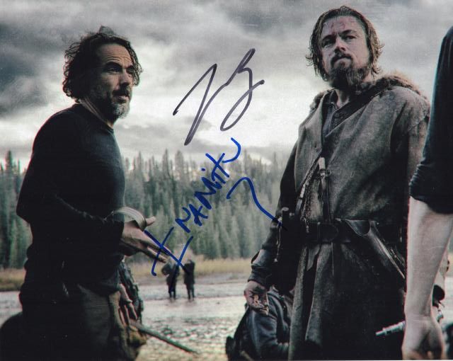 『レヴェナント: 蘇えりし者』キャストby2名直筆サイン入り写真 The Revenant UACCRD永久保証