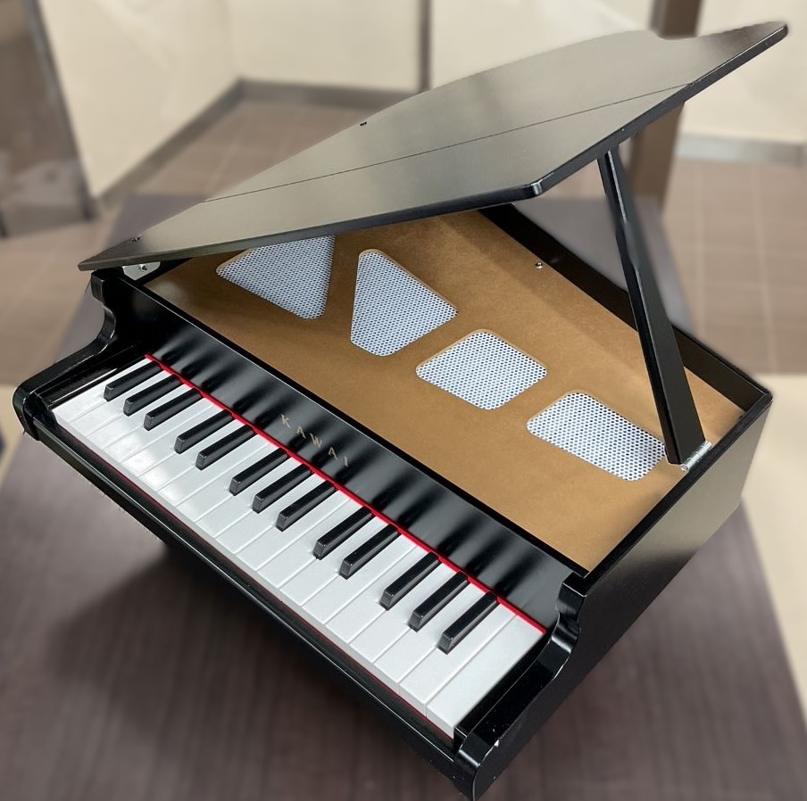 KAWAI カワイ グランドピアノ おもちゃ ブラック 1141 ミニグランドピアノ 32鍵