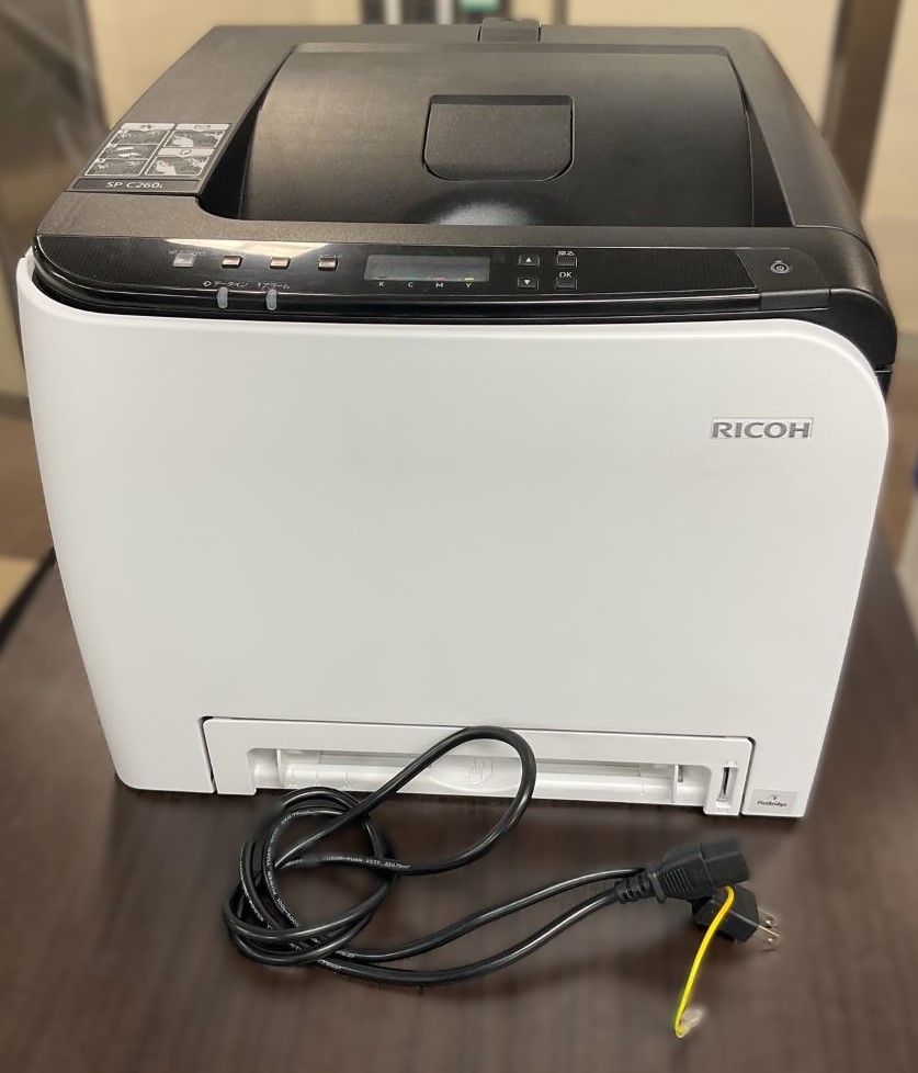 RICOH リコー カラーレーザープリンター SP C260L 動作確認済
