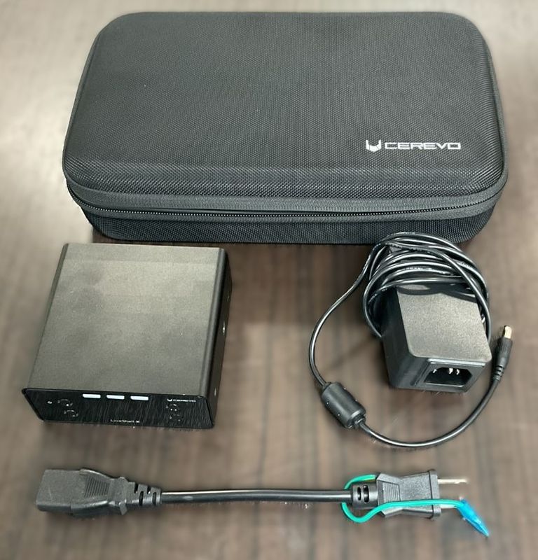 Cerevo LiveShell X PCレス ライブ配信機材 キャプチャーボード CDP-LS04A 無線LANアダプタ、セットアップケーブル不足 通電確認済