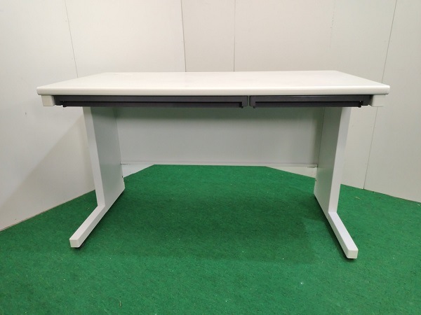 KOKUYO製 オフィスデスク/平机 ホワイト W1200 SDP-TKN12FSAW サイズ：W1200xD600xH700)