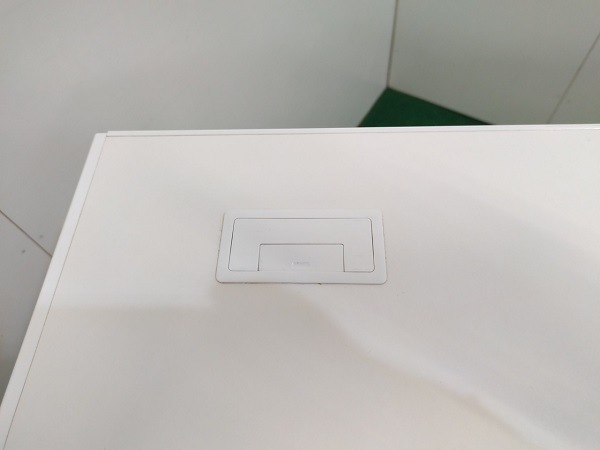 KOKUYO製 オフィスデスク/平机 ホワイト W1200 SDP-TKN12FSAW サイズ：W1200xD600xH700)