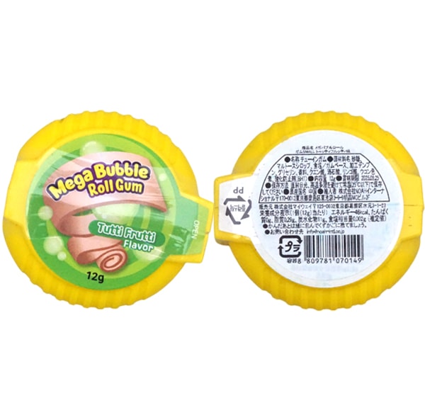 Bubble gum rolls store