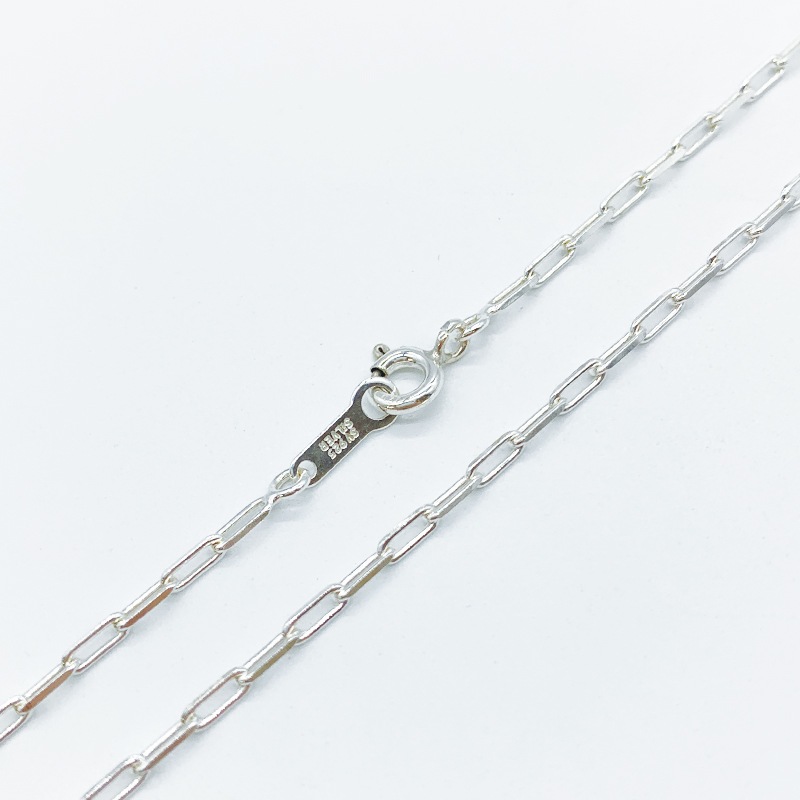 SV925ネックレス(荒目小判4面カット)/SVLCI6045/線径0.6mm/45cm/1本｜作ろ！ドットコム プレシオサラインストーン・ビーズ・アクセサリーパーツの通販