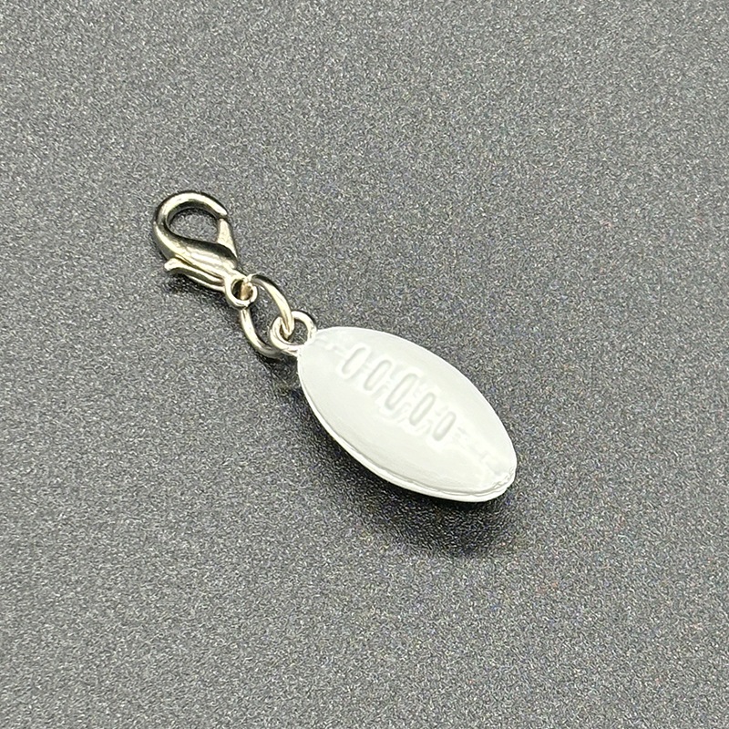 ミニフィギュアラグビーボール/FAA-RAGB/1個｜作ろ！ドットコム プレシオサラインストーン・ビーズ・アクセサリーパーツの通販