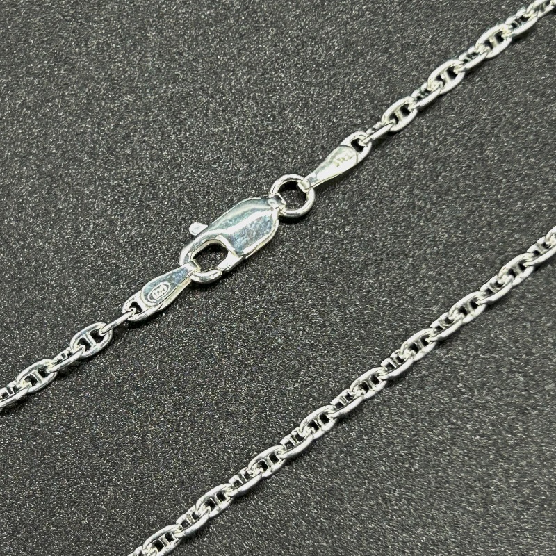 SV925ネックレス(マリーナチェーン)/SV323RMN060/線径0.6mm/60cm/1個｜作ろ！ドットコム プレシオサラインストーン・ビーズ・アクセサリーパーツの通販