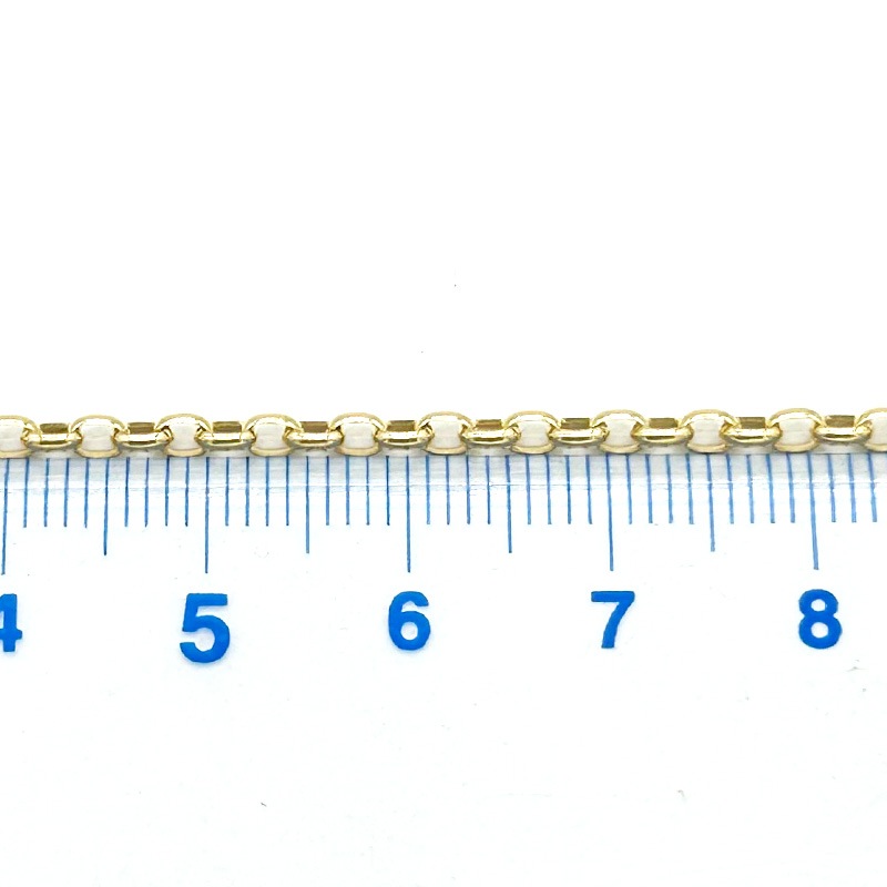 k18/マーヴェラスチェーンネックレス/50016919/幅2.3mm/45cm/1個｜作ろ！ドットコム プレシオサラインストーン・ビーズ・アクセサリーパーツの通販