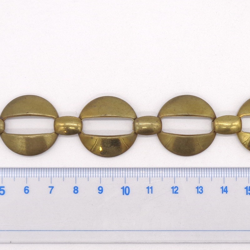 デザインチェーン(メッキ無し)/T412(BW2.0/136)/幅25mm/10cm単位｜作ろ！ドットコム プレシオサラインストーン・ビーズ ...