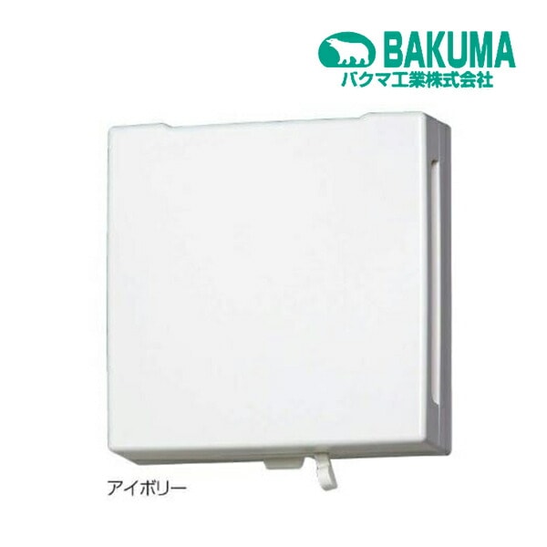 15時迄出荷OK！バクマ工業【RE-100J】アイボリー 自然給気用 樹脂製角型レジスター 壁面取付用 標準型 | 空調・冷暖房設備,オプション・部材 | イークローバー