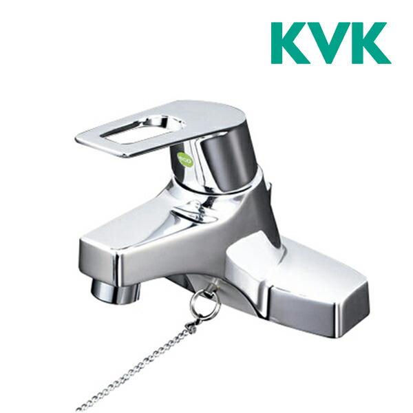 15時迄出荷OK！KVK 水栓金具【KM7014TEC】 洗面用シングルレバー式混合栓 ゴム栓付 | 水栓・配管,蛇口・シャワー・水栓金具 | イークローバー