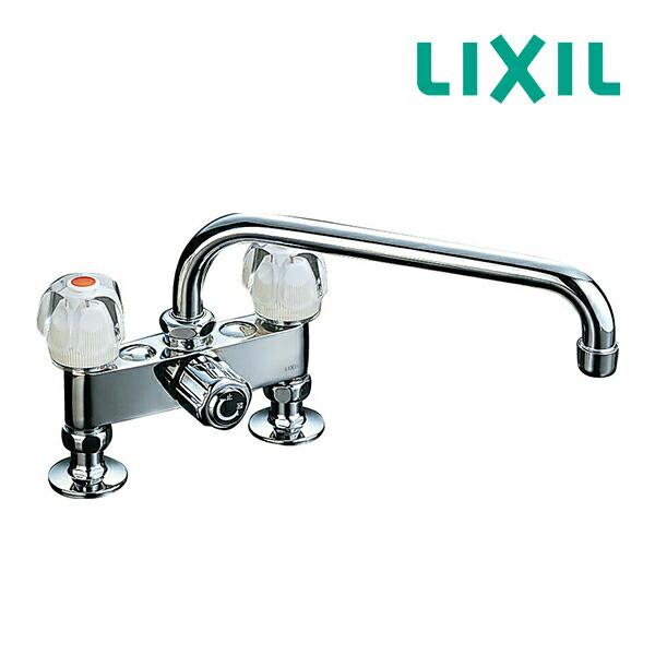 15時迄出荷OK！INAX/LIXIL 2ハンドル混合水栓 逆止弁【SF-135K(260)-G】(SF135K260G) | 水栓・配管,蛇口・シャワー・水栓金具 | イークローバー