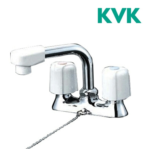 15時迄出荷OK！KVK 水栓金具【KM17NSGS】洗面用2ハンドル混合栓 | 水栓・配管,蛇口・シャワー・水栓金具 | イークローバー