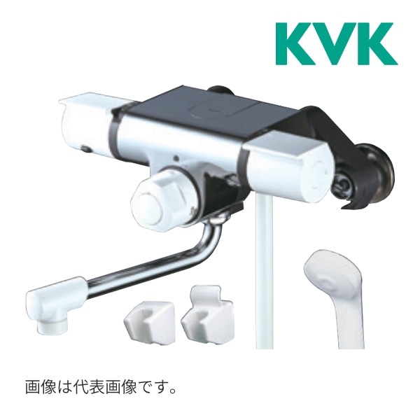 15時迄出荷OK！KVK 水栓金具【FTB170KPR2】定量止水付サーモスタット式シャワー お湯ぴたシリーズ 240mmパイプ付 | 水栓・配管,蛇口・シャワー・水栓金具,オプション・部材 ...