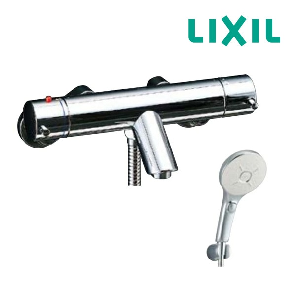 15時迄出荷OK！INAX/LIXIL【BF-E147TSMM】サーモスタット付シャワーバス水栓 eモダン エコアクアスイッチシャワーSPA(めっき仕様) 一般地用 (旧品番 BF ...