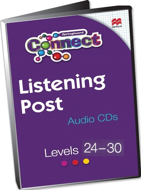 Springboard Connect 音声CD & ワークシート Lvs 24-30【在庫限りで取扱終了】