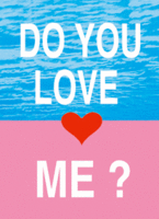 KL039/I LOVE YOU-DO YOU LOVE ME