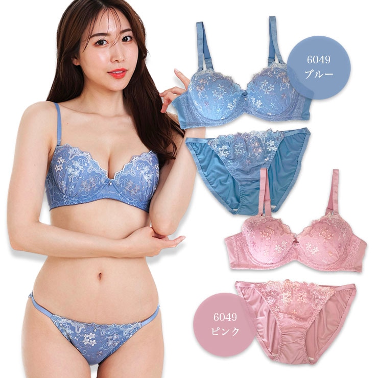 大きいサイズ ブラジャー ショーツセット ソフトワイヤー レディース 女性下着 インナー ランジェリー E80 E85 E90 E95 E100 (j6-e)