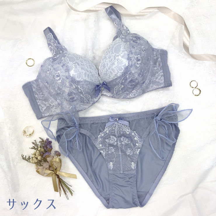 ブラジャー 脇高 ショーツ セット 大きいサイズ レディース 下着 B85 B90 B95 C85 C90 C95 D85 D90 D95 D100 E80 E85 E90 E95 F80 ...