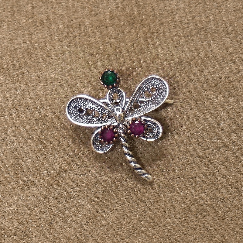 トルコ伝統の銀線細工 テルキャーリ ブローチ SV-BR-TK001 | アクセサリー,シルバーアクセサリー,銀細工シルバー | | 輸入雑貨～カランフィル（旧店名 トプカプ）