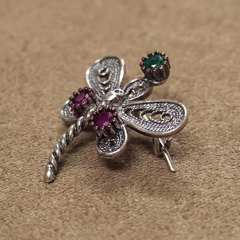 トルコ伝統の銀線細工 テルキャーリ ブローチ SV-BR-TK001 | アクセサリー,シルバーアクセサリー,銀細工シルバー | | 輸入雑貨～カランフィル（旧店名 トプカプ）