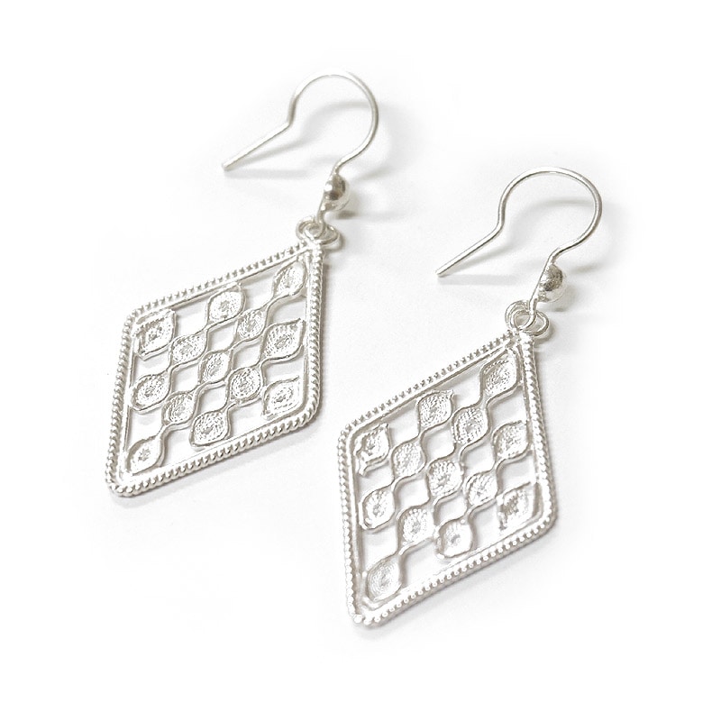 トルコ伝統の銀線細工 テルキャーリ ピアス SV-E-TK006 | アクセサリー,シルバーアクセサリー,銀細工シルバー | | 輸入雑貨～カランフィル（旧店名 トプカプ）