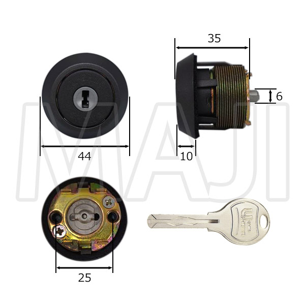 MIWA 08FESP,08FESP YKK向けOEM ヴェナート[VED] WX 2個同一シリンダー HH-5K-11386C | 鍵（メーカー別シリンダー）,YKK | 鍵の卸売りセンター ...