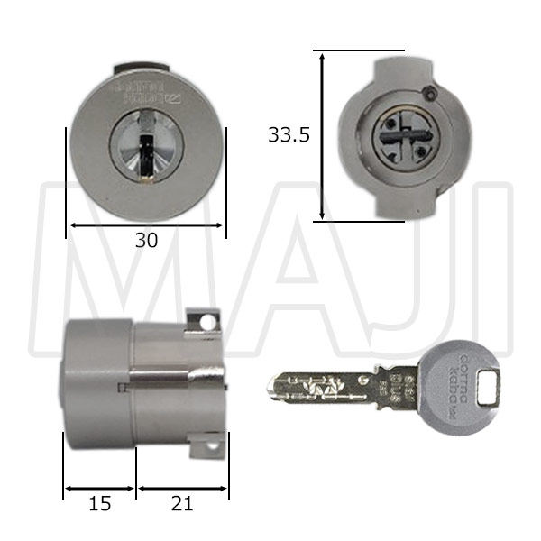 Kaba star plus,カバスタープラス PG,DA 鍵交換用 MIWA PGF(PA,DA) 2個同一シリンダー | フロント刻印・型番から探す,PG,DA | 鍵の卸売りセンター ...