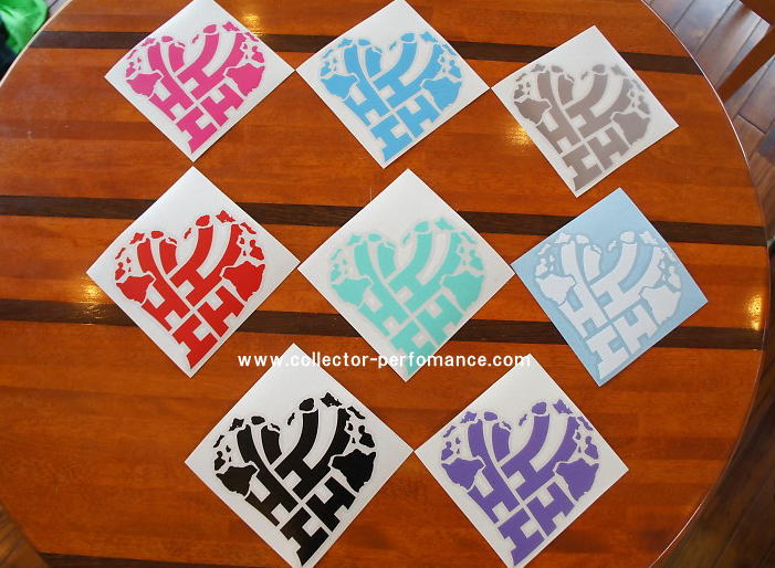ハワイ Hawaii's Finest Heart ステッカー | US & Hawaii GOODS,Sticker/ステッカー ...