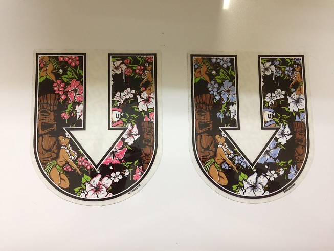ハワイ UDOWN Onevive ファストラップステッカー | US & Hawaii GOODS,UDOWN | COLLECTOR＃001