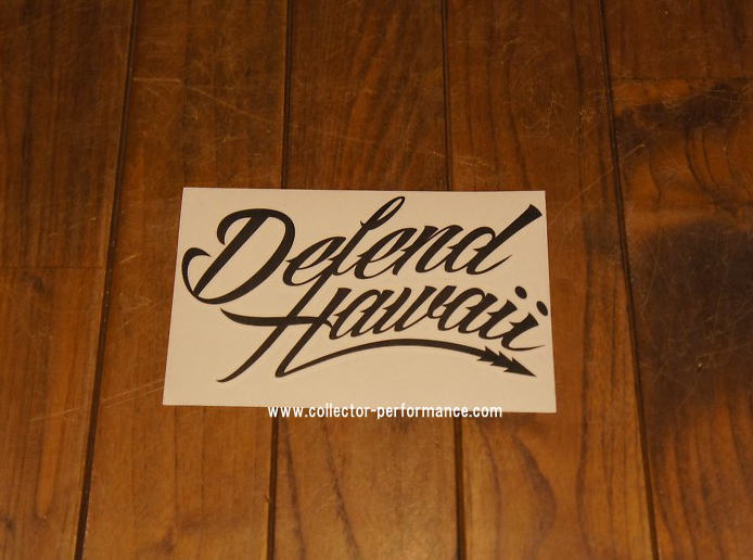ハワイ DEFEND HAWAII Wildstyleステッカー | US & Hawaii GOODS,Sticker/ステッカー ...