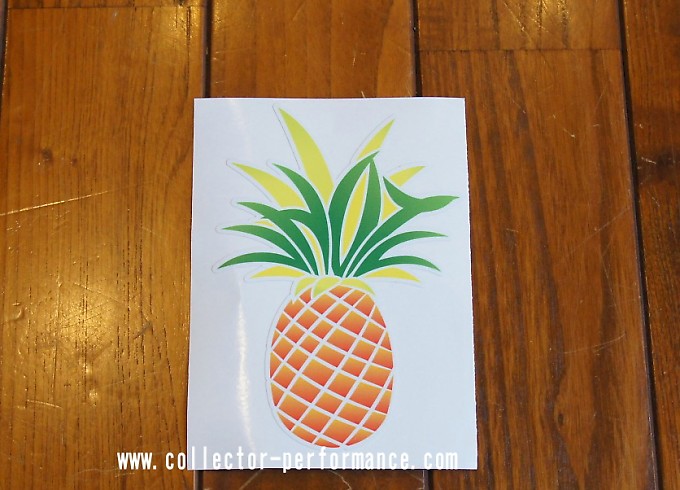 ハワイ VH07V Pineapple ステッカー | US & Hawaii GOODS,Sticker | COLLECTOR＃001