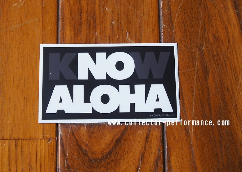 ハワイ UDOWN ステッカー KNOW ALOHA | US & Hawaii GOODS,UDOWN | COLLECTOR＃001