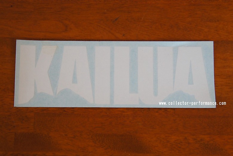 ハワイ KAILUA/カイルア ステッカー | US & Hawaii GOODS,Sticker/ステッカー | COLLECTOR＃001